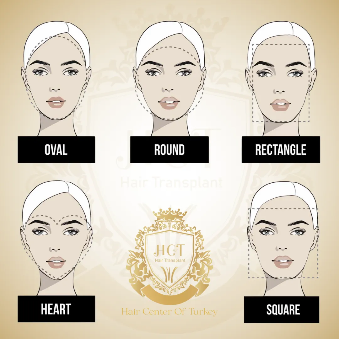 Best Hairstyles For Different Face Shapes - Hair Center of Turkey